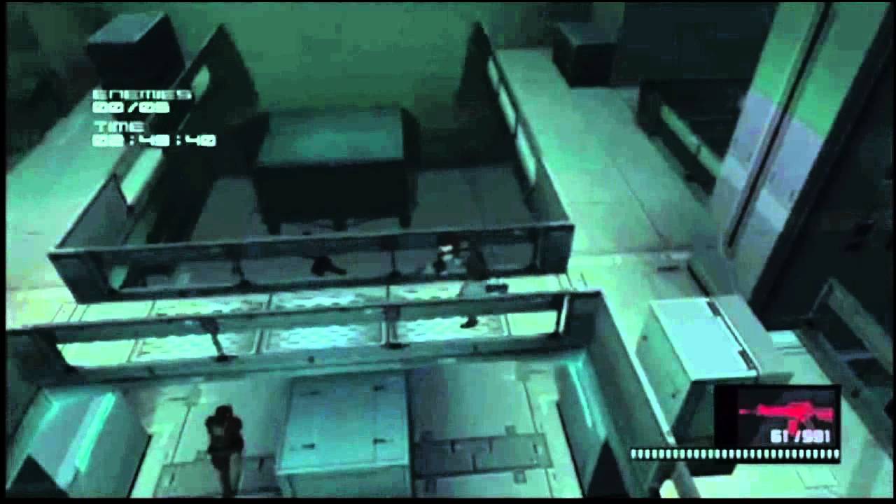 MGS2 HD- Snake MGS1 Hold up mode (All Top scores) - YouTube