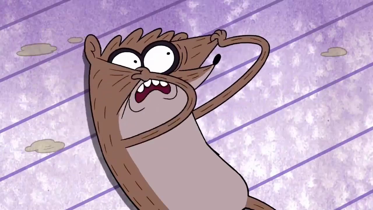 Regular Show Rigby's Body Cute Cartoons For Kids - Luca Preston - YouTube