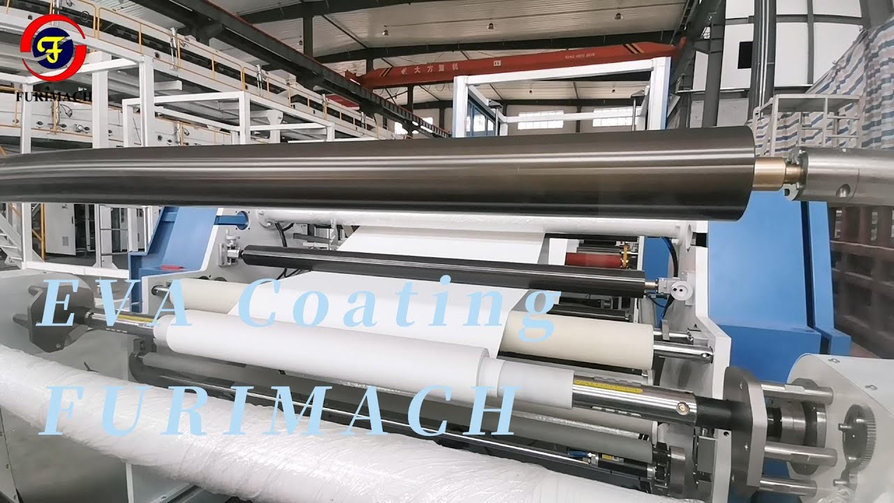 Coating Machine, EVA Substrate, Hot Melt Splicing Device - YouTube