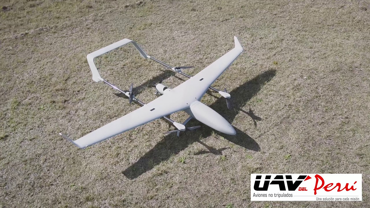 UAV DEL PERU DRONE HIBRIDO ALTI TRANSITION - YouTube