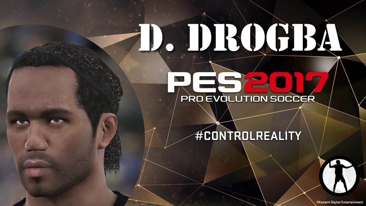 PES 2017 Face Build Didier Drogba (Montreal Impact) - YouTube
