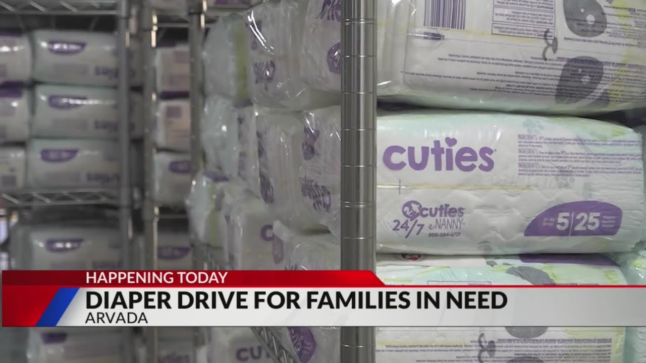 Drive to gather unused, clean diapers for families in need - YouTube
