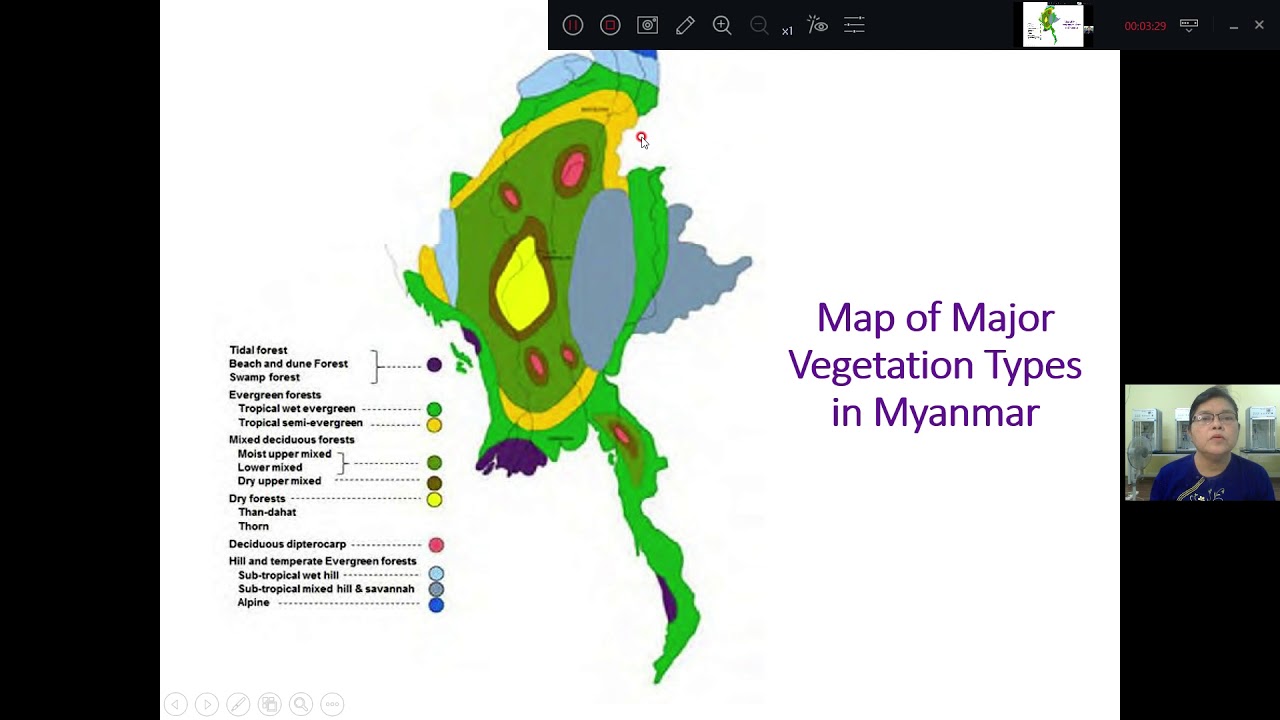[Bot 5205:Plant Geography] Classification Types of Forests in Myanmar ...