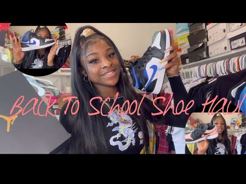 BACK TO SCHOOL SHOE HAUL 2021 - YouTube