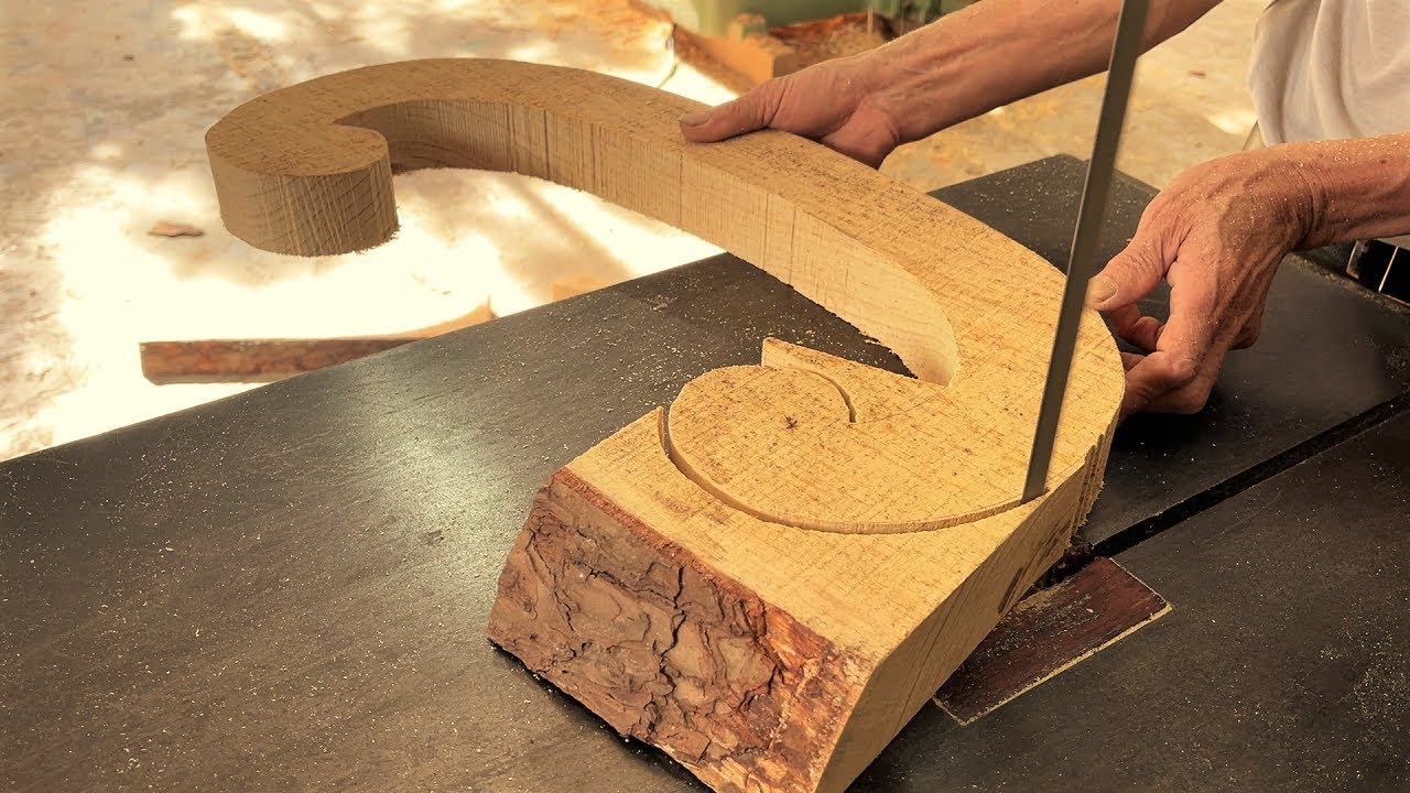 Extremely Ingenious Techniques and Skills Woodworking Crafts Worker ...