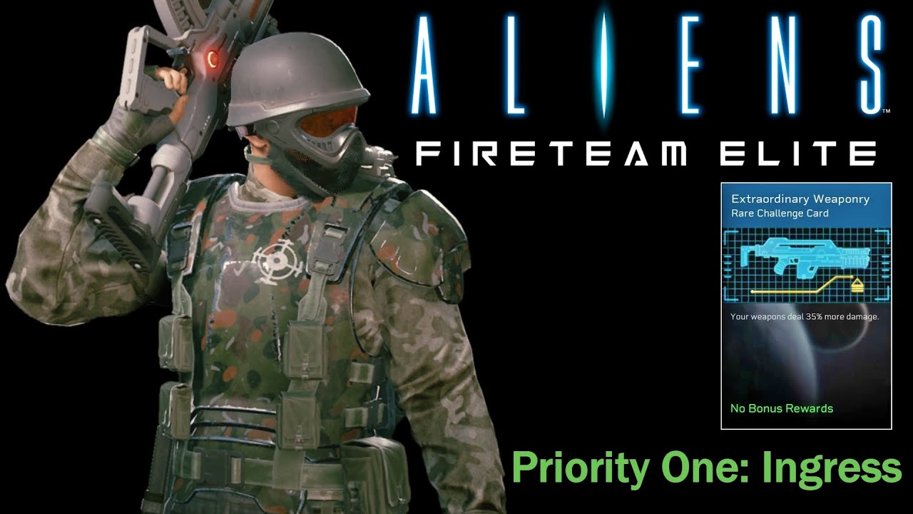 Aliens Fireteam Elite - Priority One: Ingress (Recon) Extraordinary ...