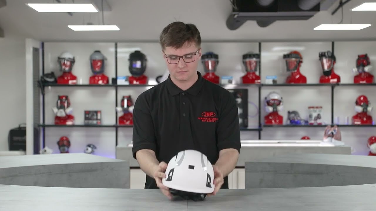 How to fit the EVO® Alta™ Safety Helmet - YouTube