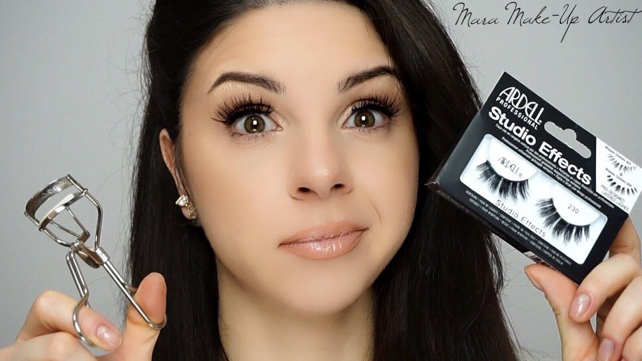 Cum Sa Aplici Genele False || Magazinuldegene.ro & Mara Make-Up Artist ...