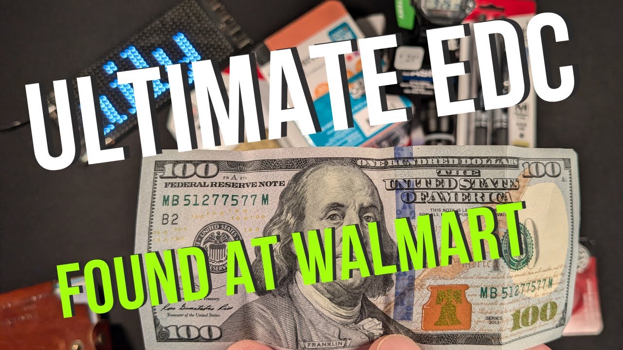 The Best EDC Money Can Buy at Walmart!!! - YouTube