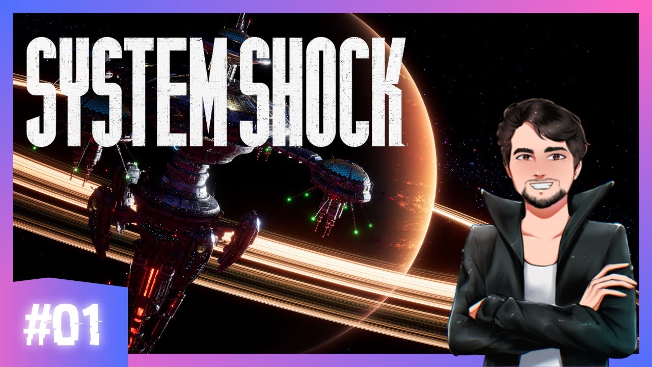 From Pirating Animes to FIGHTING CYBORGS!!! | System Shock REMAKE Part ...