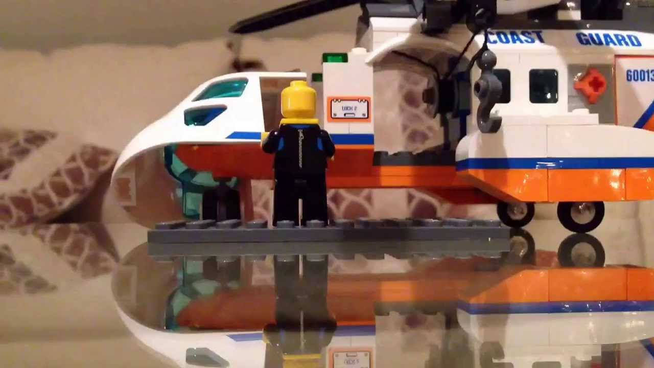 Lego Helicopter crash - YouTube