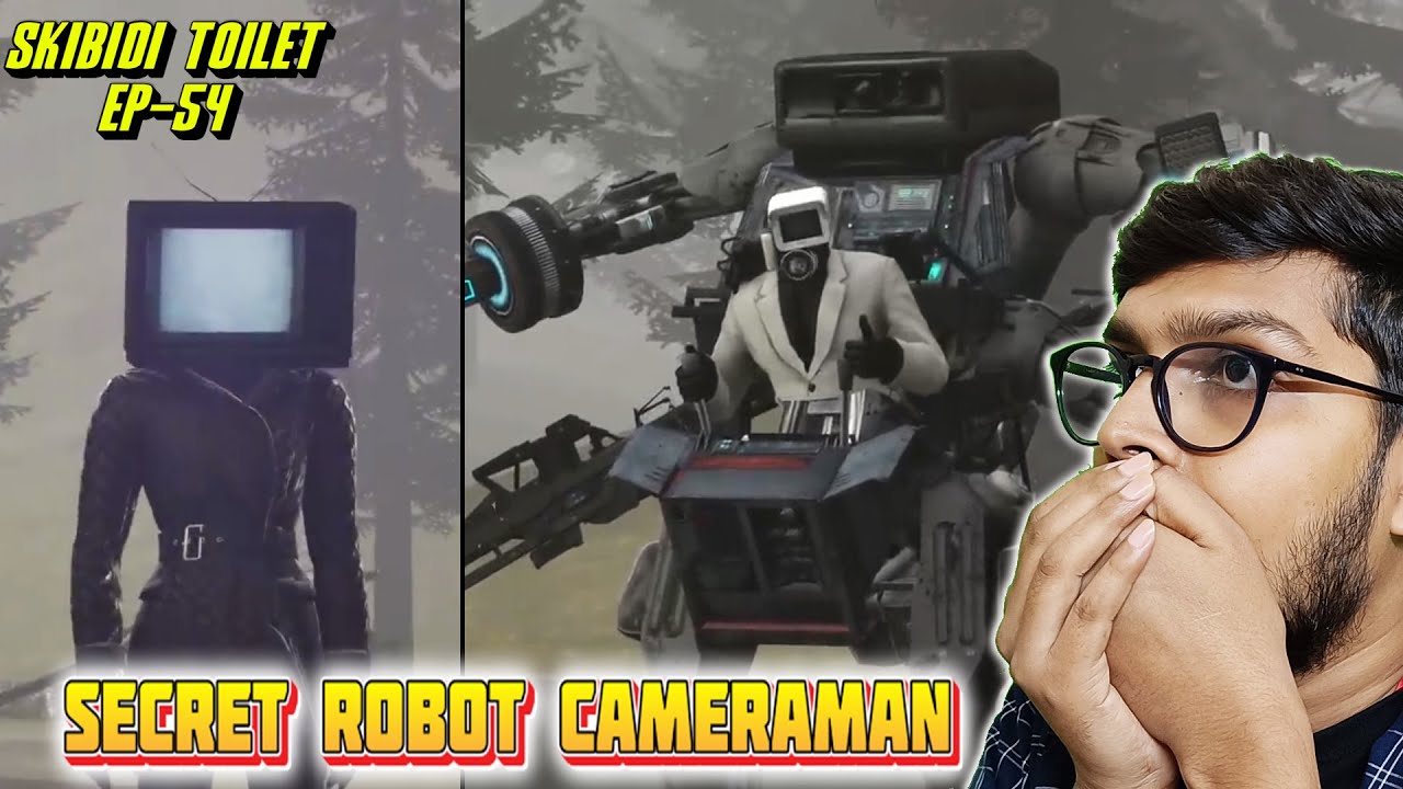Skibidi Toilet EPISODE 54! CAMERAMAN'S SECRET ROBOT WEAPON! Reaction ...