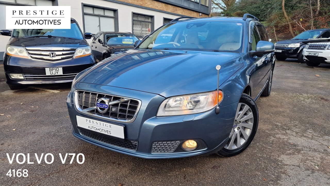 VOLVO V70 2.0 T5 SE TURBO AUTO PETROL ULEZ FREE IVORY LEATHER RARE ...