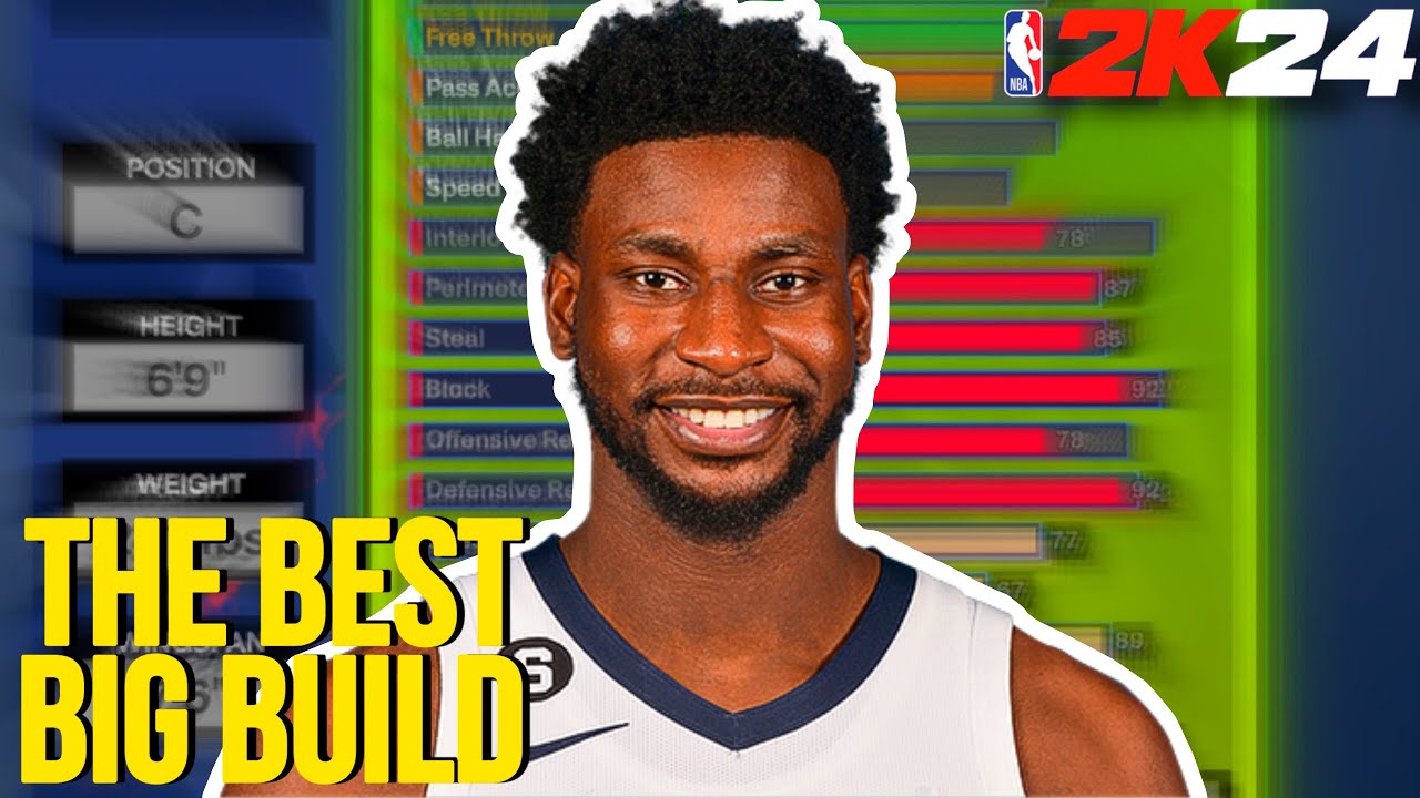 A melhor build de big pra você começar bem no NBA2K24 - YouTube