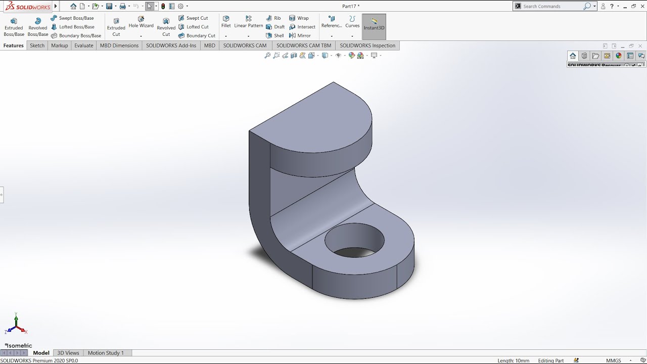 Solidworks Ex.64 - YouTube