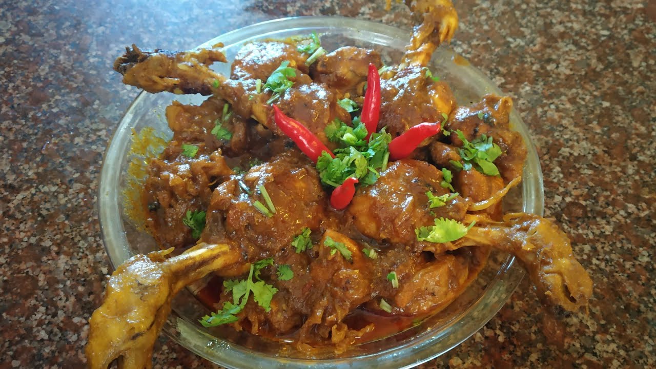 Bengali Traditional Chicken Kosha Recipe by Puja - YouTube