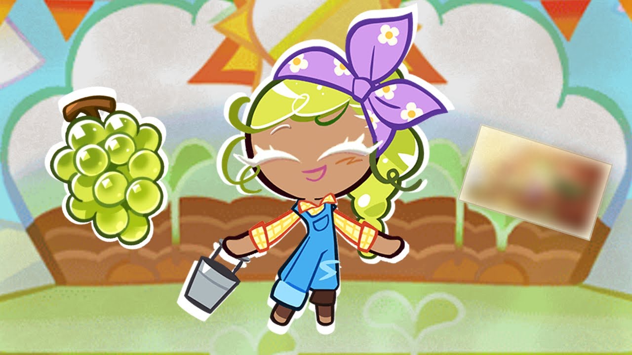 Shine Muscat Cookie, her Grapes, and... - Cookie Run Ovenbreak: Giant ...