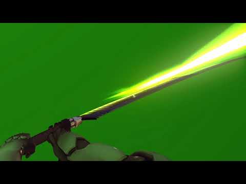 겐지 궁극기 크로마키 -overwatch Green Screen- - YouTube