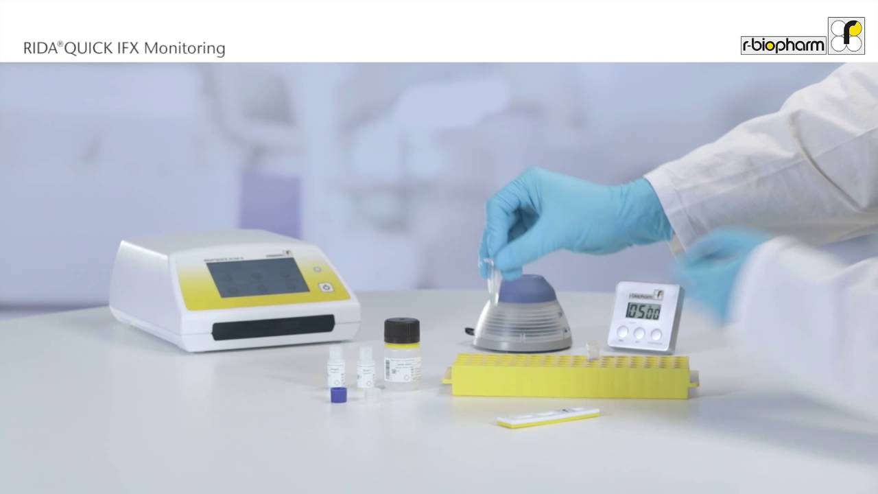 R-Biopharm RIDA®QUICK IFX Monitoring - YouTube