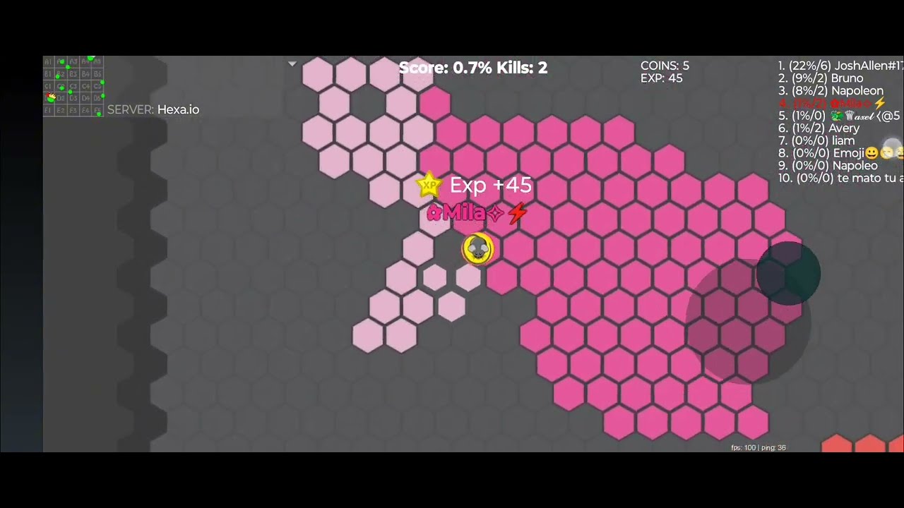 Hexa.IO A Small Compilation Of Satisfying EXPERIENCE Moments! - YouTube