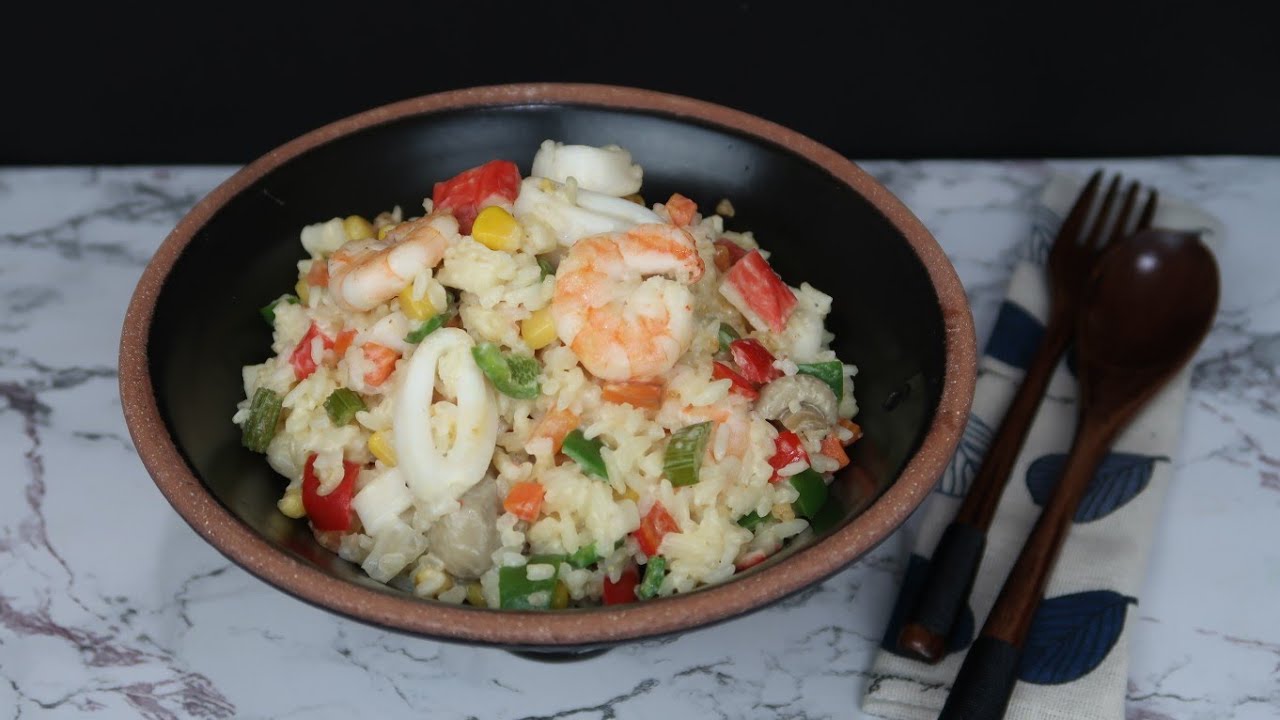 SEAFOOD PASTEL RICE COLLABORATION WITH BIGAS PH - YouTube