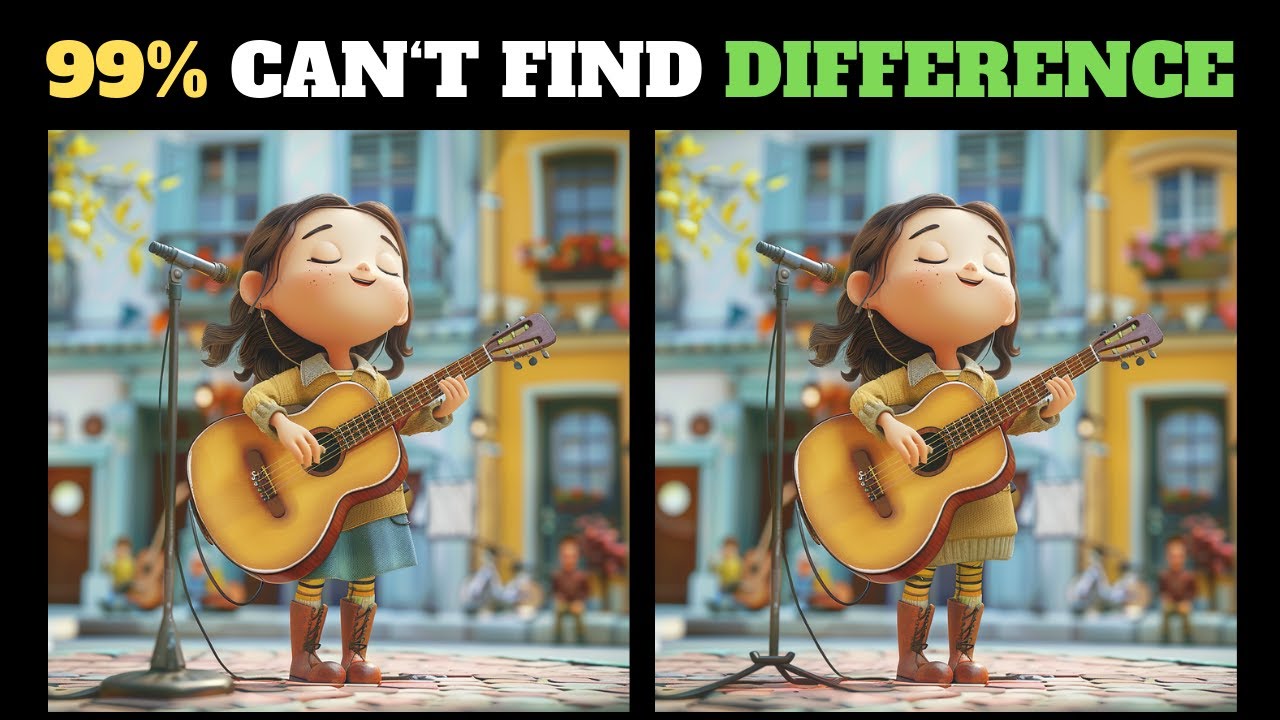 Spot the Difference🔍 Talented Artists 5 ⭐Find the Difference - YouTube