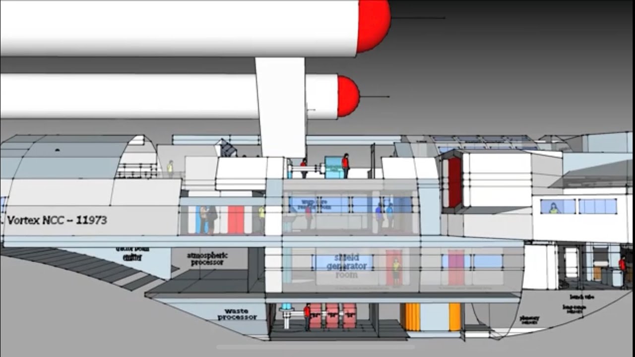 U.S.S. Vortex NCC-11973 - "Sparrow" Class - Star Trek MOC - YouTube