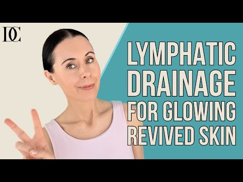 90 Second Lymphatic Drainage For Glowing, Revived Skin Today - YouTube