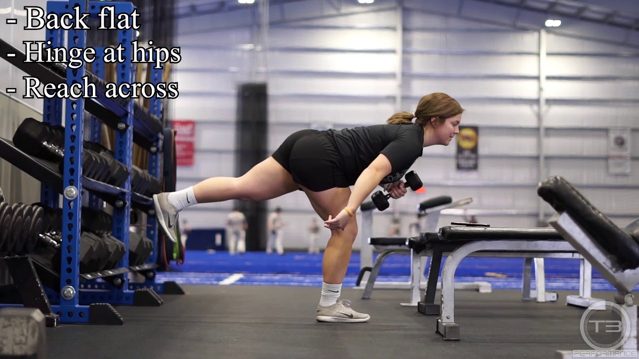 SL RDL + Rotational Press - YouTube