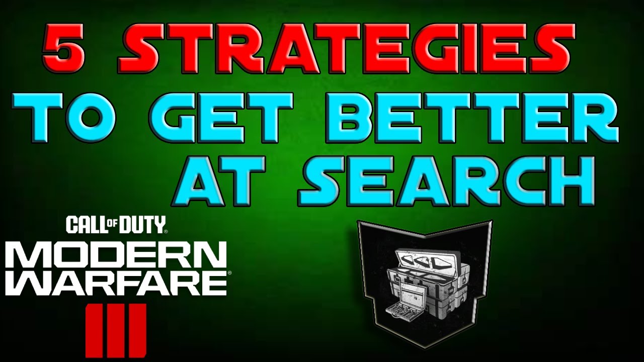 5 STRATEGIES TO IMPROVE AT COD SND - YouTube