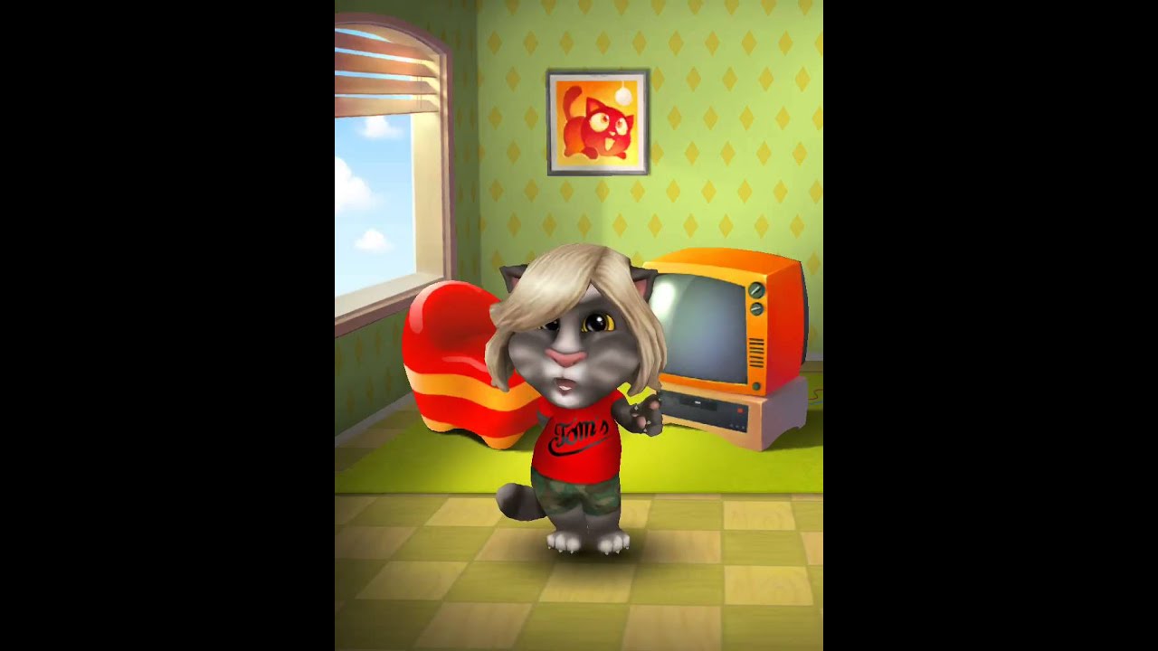[My Talking Tom] The cat dance - YouTube