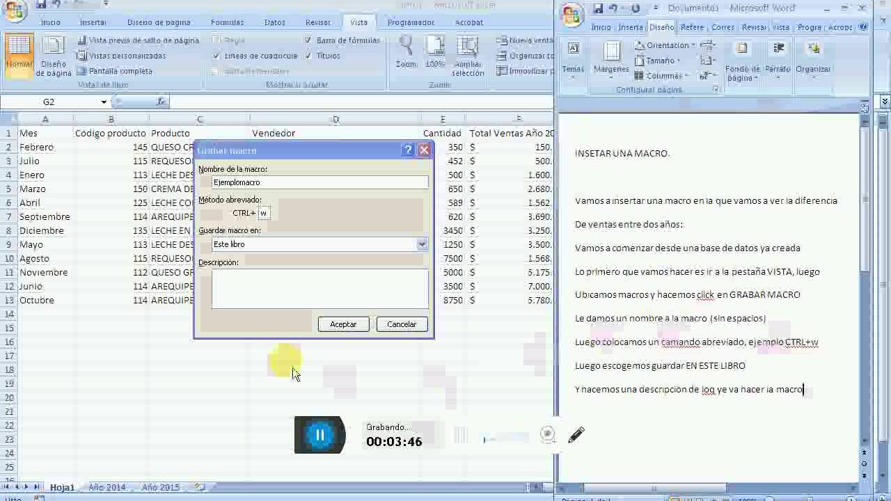Video Tutorail Excel 2016 Youtube
