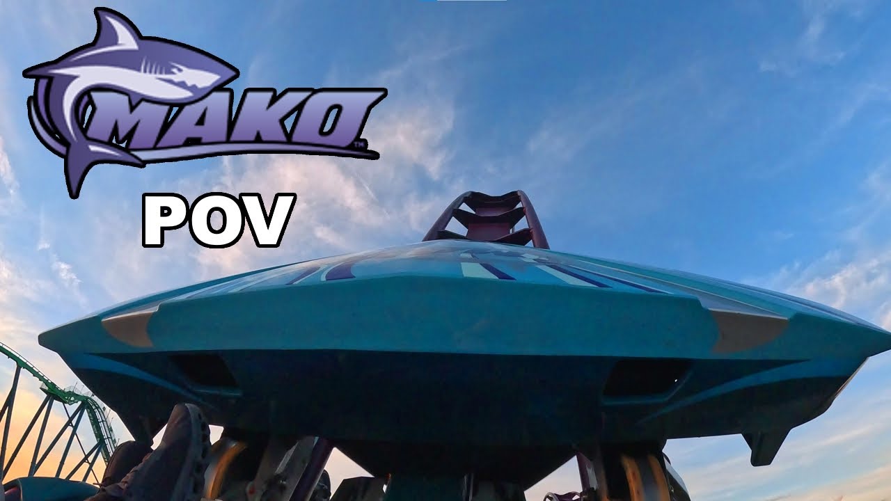 Mako at SeaWorld Orlando POV (4k 60fps) - YouTube