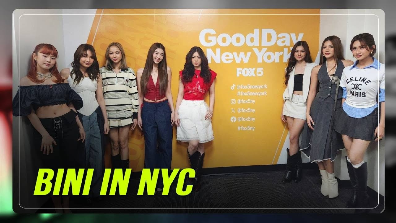 BINI in New York City: Tour stop, US TV show debut, Pinoy parade | ABS ...