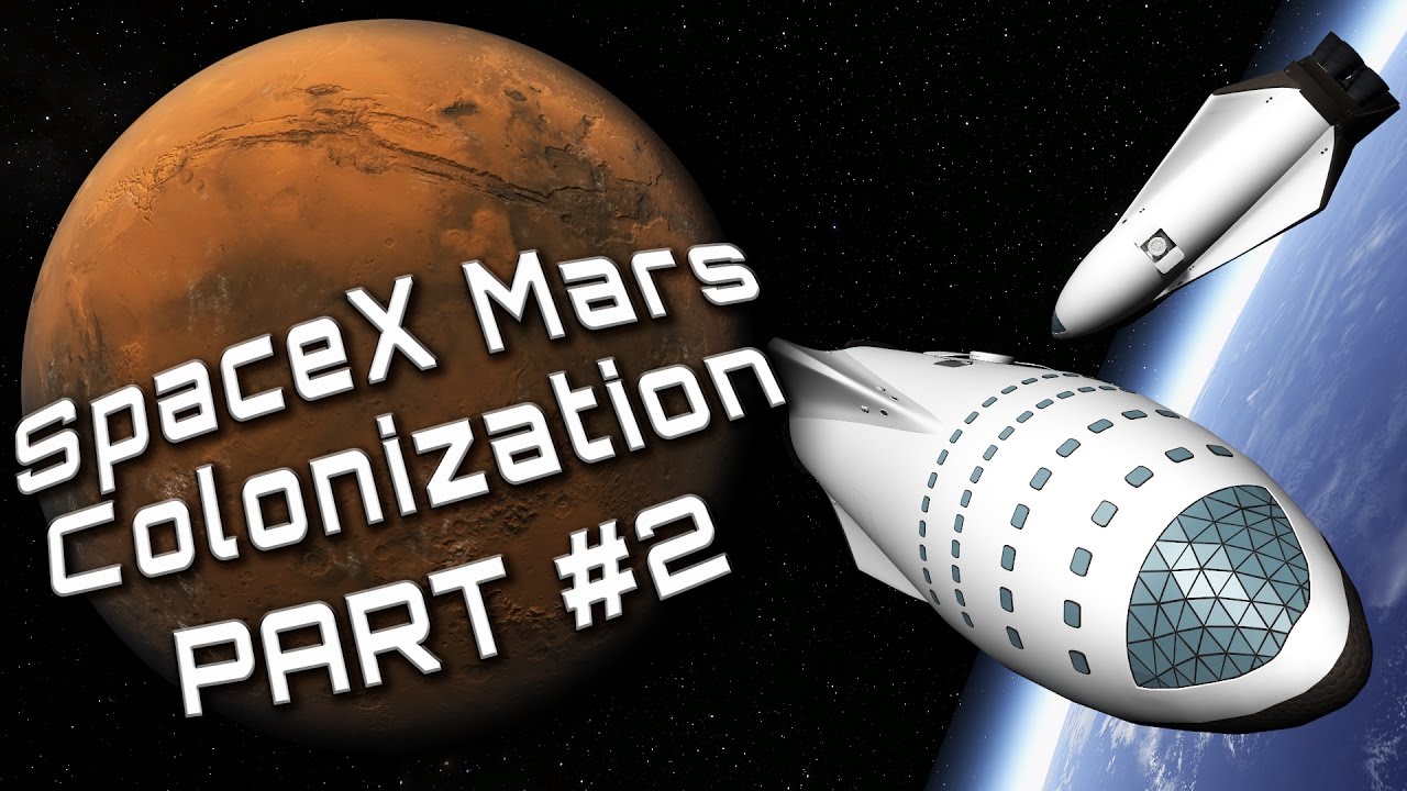 Mars Colonization E02 - Refueling in orbit (SpaceX ITS in KSP) - YouTube