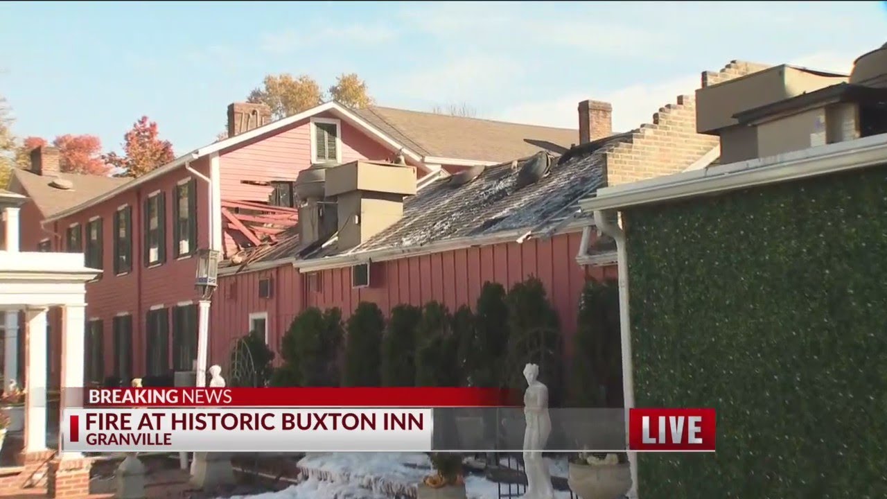 NBC4 Midday Buxton Inn fire - YouTube