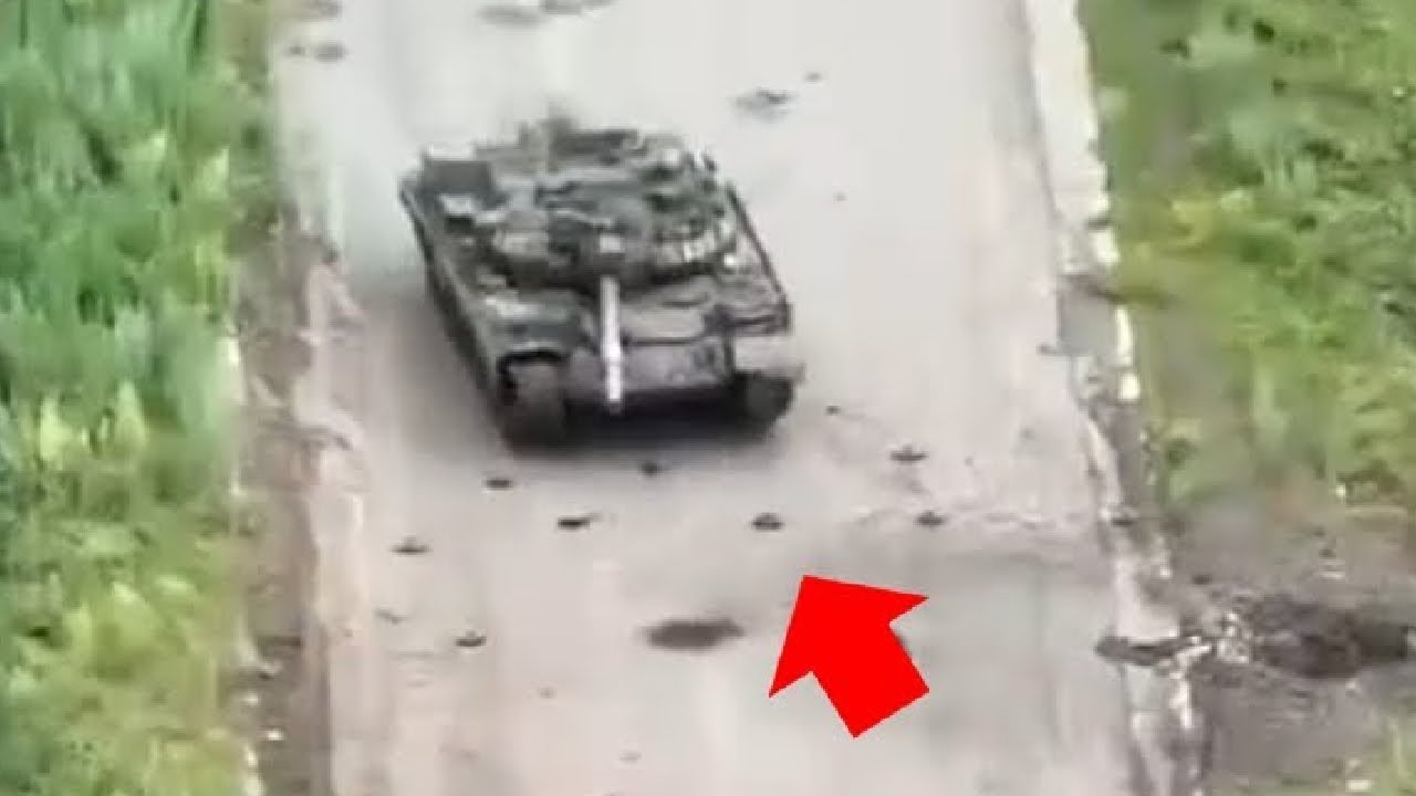 Top 5 Russian Tank Driving Over Anti-Tank Mine - YouTube