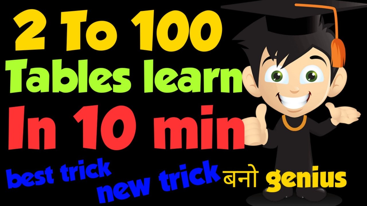 How To Learn Table 2 To 100 new And Best Trick Working in 10 how-to-learn-table-2-to-100-new-and-best-trick-working-in-10