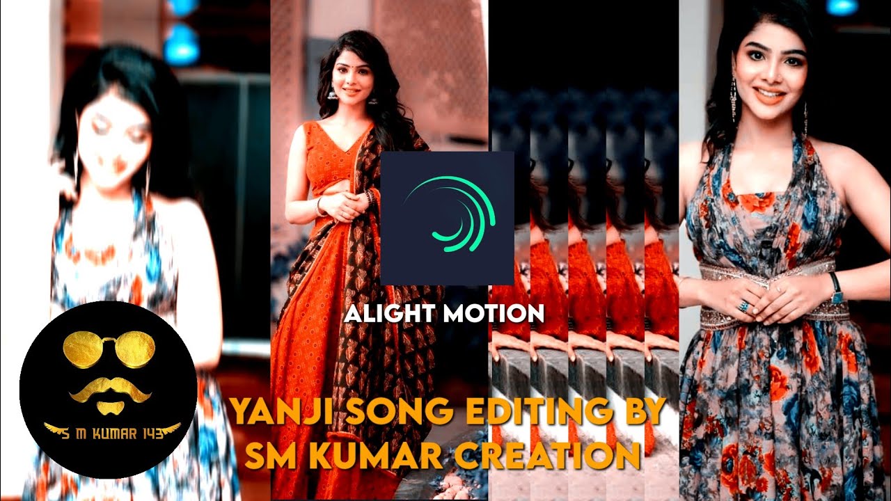 Yanji Song Editing Alight Motion 💟 SM Kumar Creation 💟 Beat Mark Presat ...