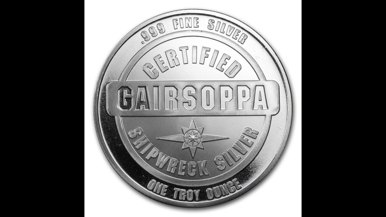 Silver Review: SS Gairsoppa Shipwreck Silver Round - YouTube