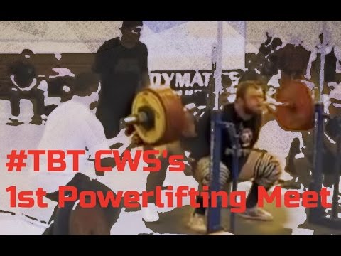 #TBT Chad's 1st Powerlifting Meet | JTSstrength.com - YouTube