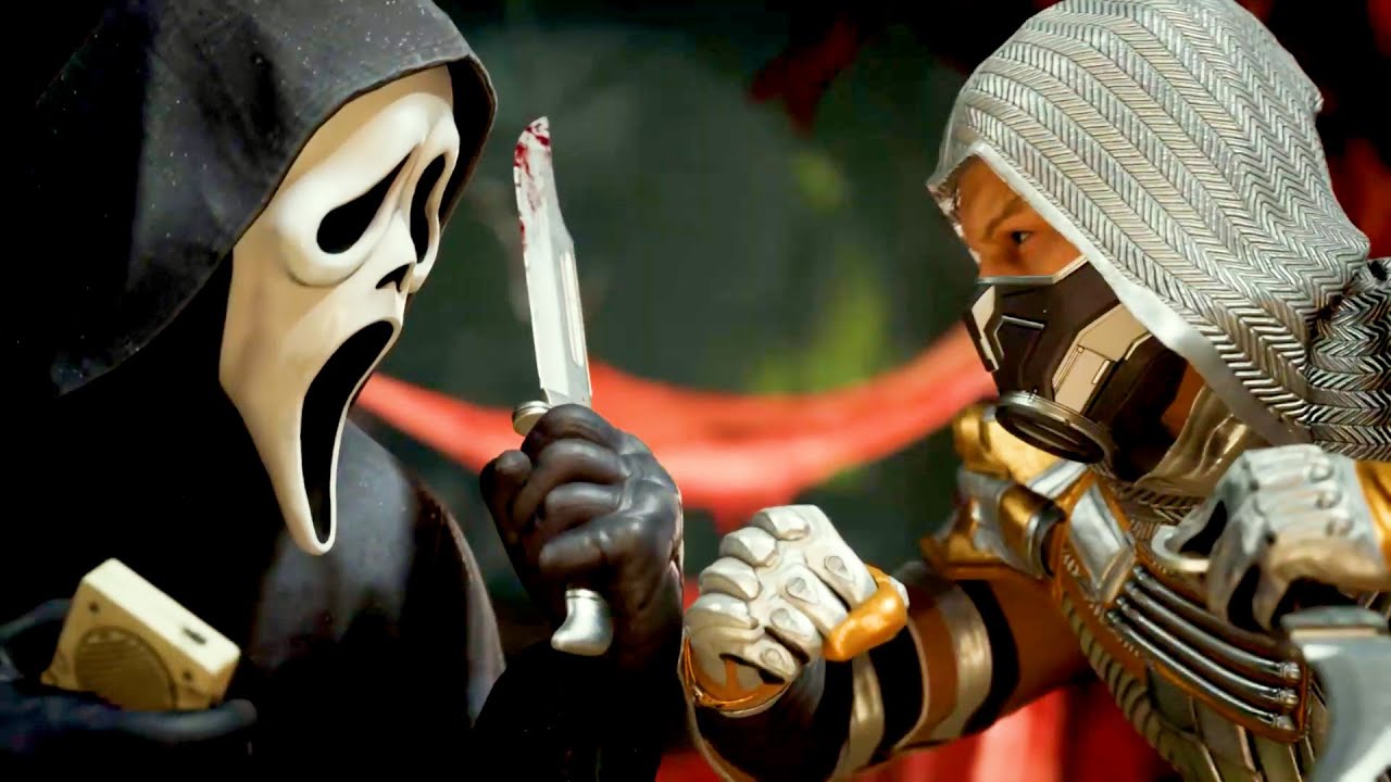 Mortal Kombat 1 - Ghostface & Smoke Interaction Dialogue NEW - YouTube