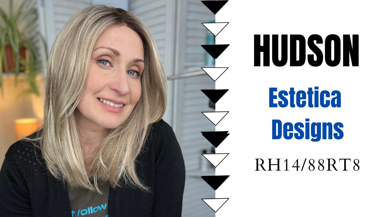 Big head friendly HUDSON by Estetica Designs in RH14/88RT8 #wigreview #hairloss - YouTube