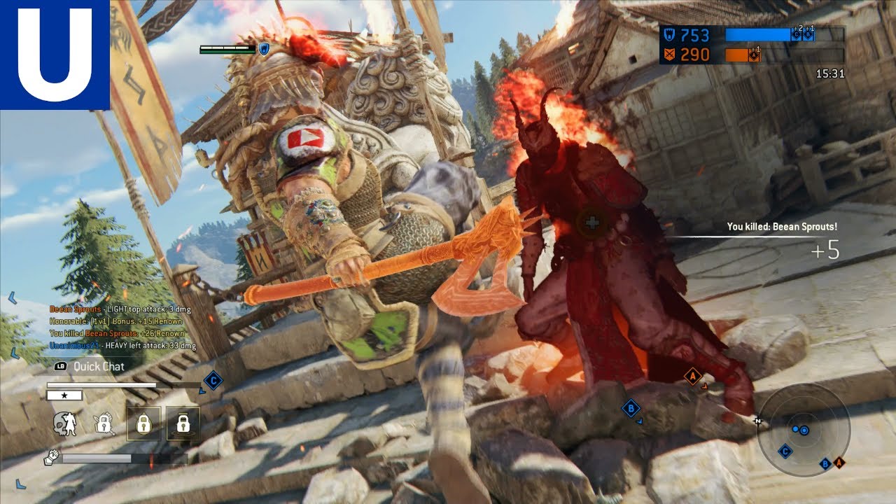 For Honor- Everyone Vs Wu Lin Faction - YouTube