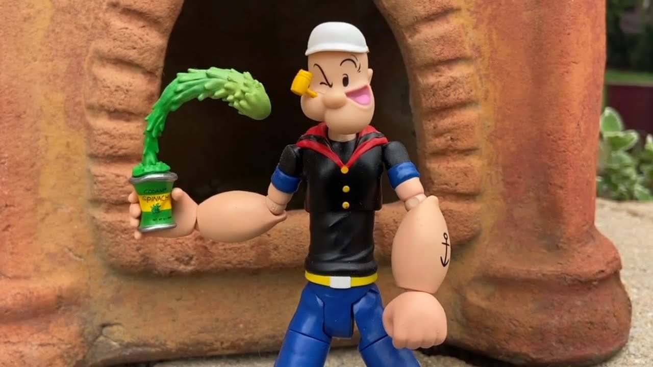 New Popeye action figure by Dasin Toys is a great figure and highly ...