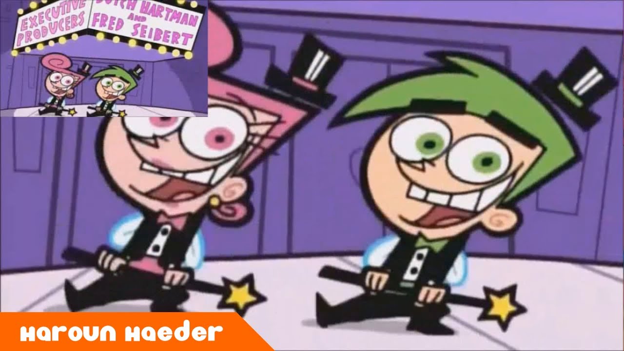 FOP intro Cosmo and Wanda dancing in suits Sparta Venom Remix - YouTube