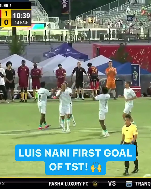 LUIS NANI'S FIRST GOAL OF TST! - YouTube