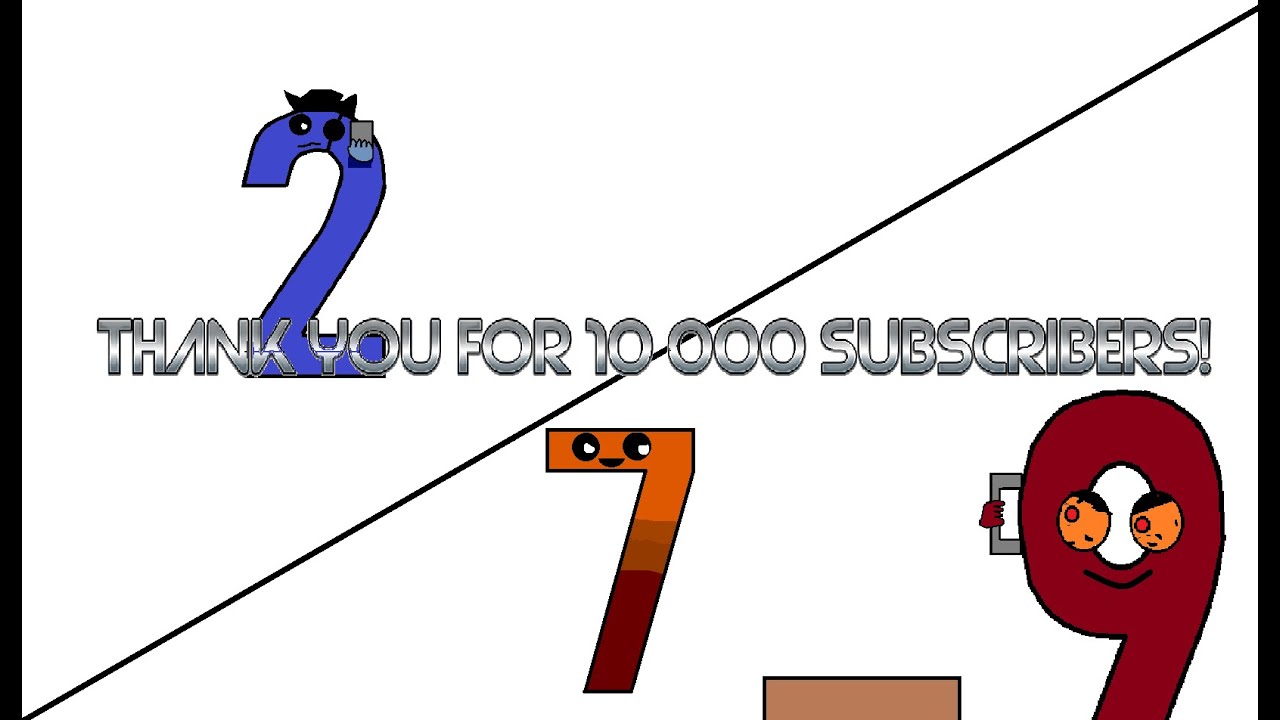 10,000 Subscribers Special Animation - The 3000s Series - YouTube