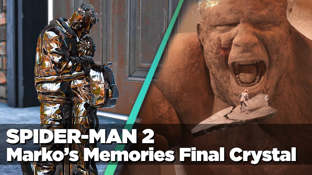 SPIDER-MAN 2: Marko's Memories Last Crystal Walkthrough [SANDMAN FINAL ...