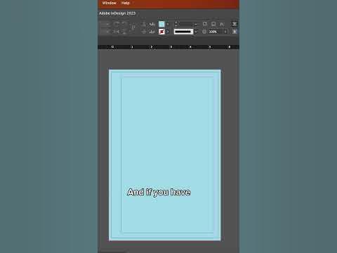 How to Export Your Files with Bleed (InDesign Tutorial) - YouTube